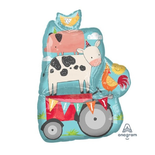 Farm Animals Jumbo Foil Balloon – The Pop-Up Party Co.