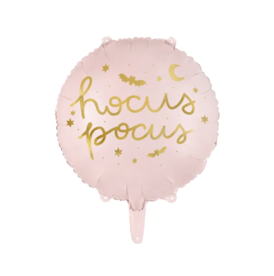 'Hocus Pocus' Halloween foil balloon - pink – The Pop-Up Party Co.