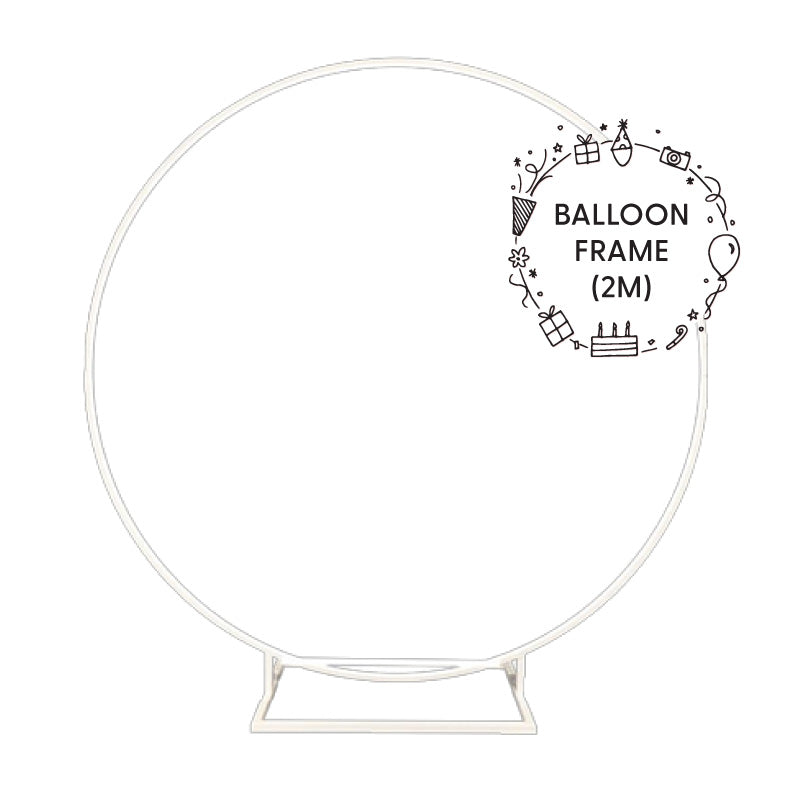 Balloon Frame Hoop Stand (2M) – The Pop-Up Party Co.