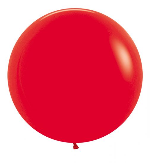 60cm large red individual balloon – The Pop-Up Party Co.