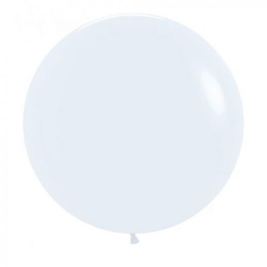 60cm large white individual balloon – The Pop-Up Party Co.